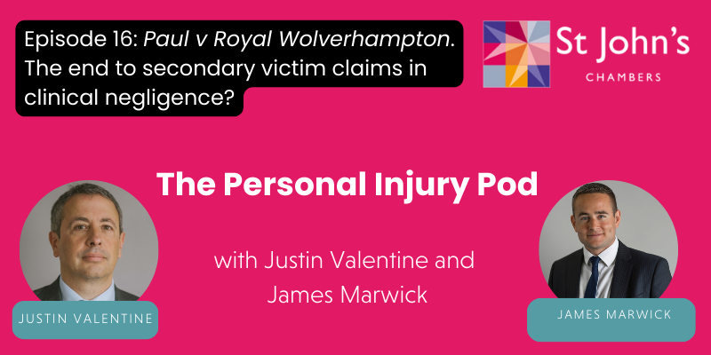 Paul v Royal Wolverhampton. The end to secondary victim claims in ... Paul v Royal Wolverhampton. The end to secondary victim claims in ...