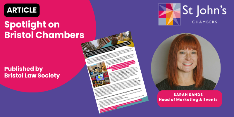 Spotlight on Bristol Chambers: St John’s Chambers - St John's Chambers